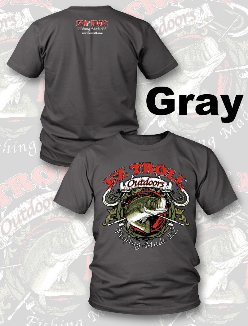 EZ-Troll Outdoors Fishing T-shirts